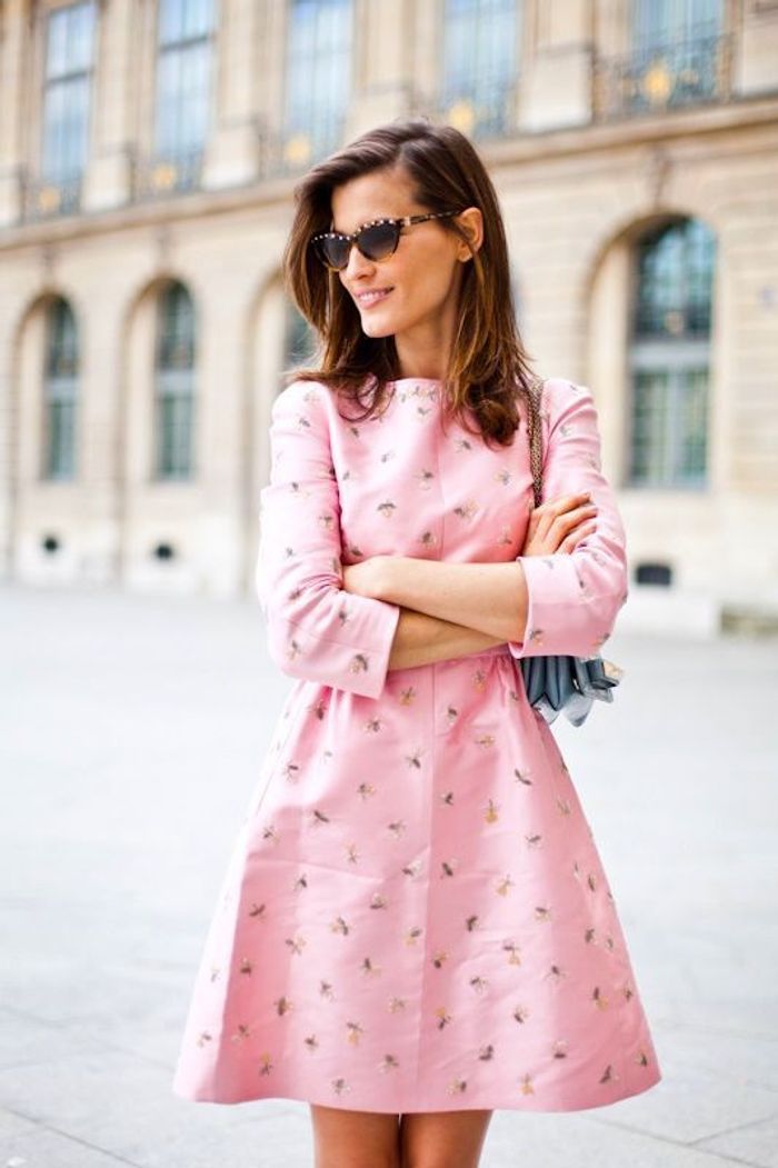 Comment porter une robe rose : comment porter une robe rose - Elle